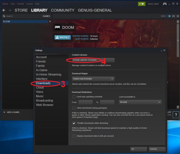 آموزش نصب بازی های استیم | cdkeyshare.ir