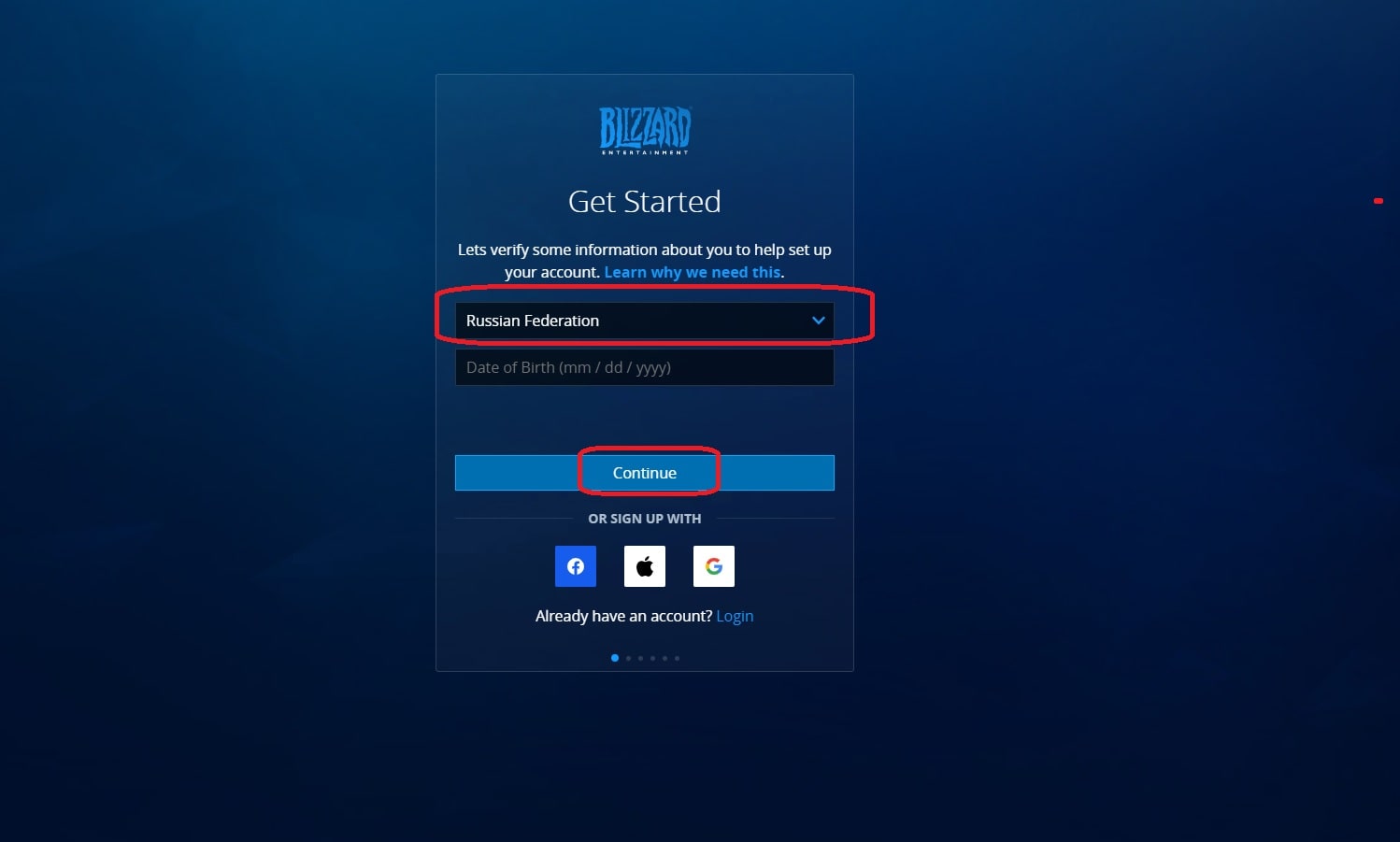 آموزش ساخت اکانت بتل نت / battle net | cdkeyshare.ir