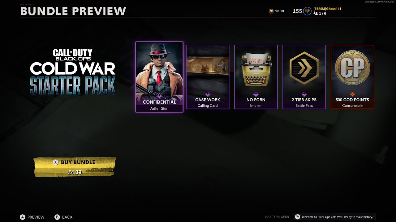 خرید بازی Call of Duty Black Ops Cold War Starter Pack برای PC