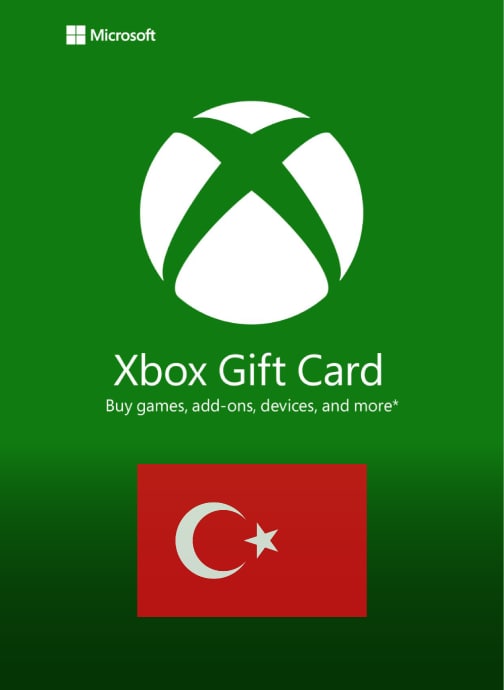 خرید گیفت کارت Xbox Gift Card ترکیه | خرید گیفت کارت ایکس باکس ارزان
