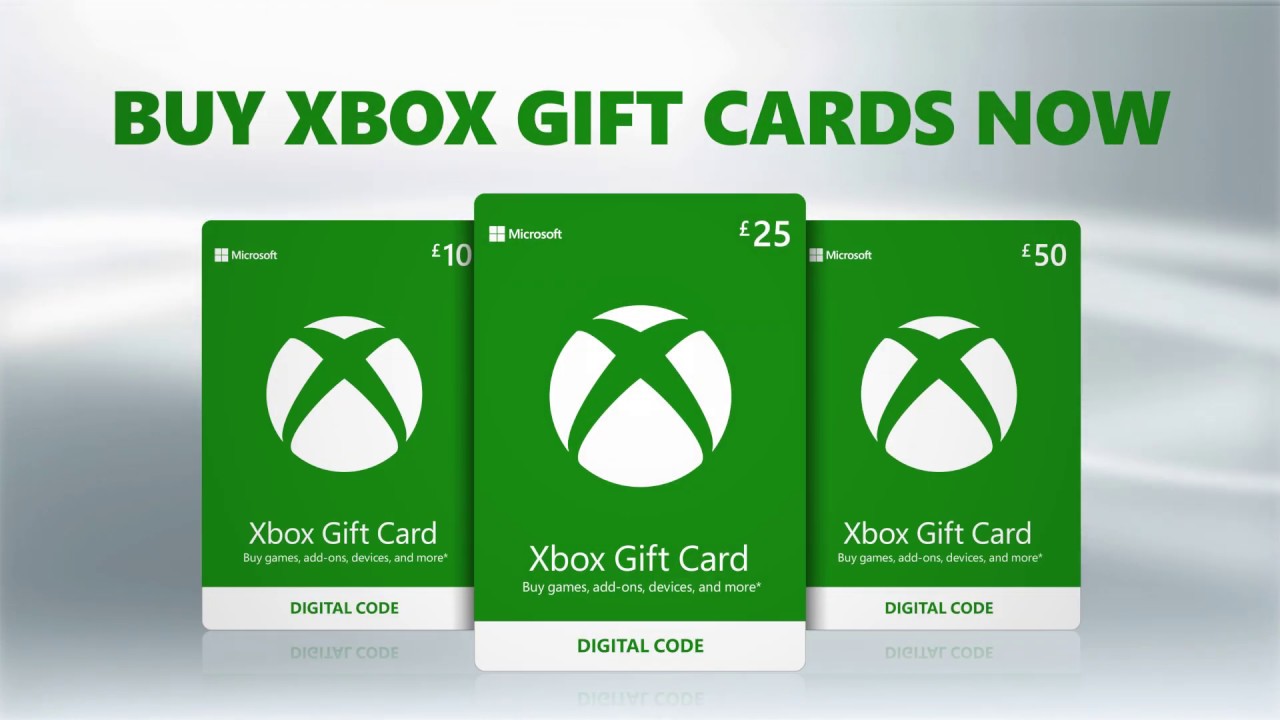 خرید گیفت کارت Xbox Gift Card ترکیه | خرید گیفت کارت ایکس باکس ارزان