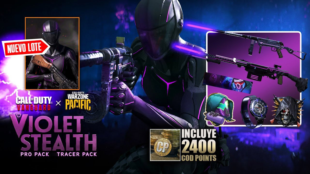 خرید پک Violet Stealth Pro Pack ونگارد | خرید پک Violet Stealth