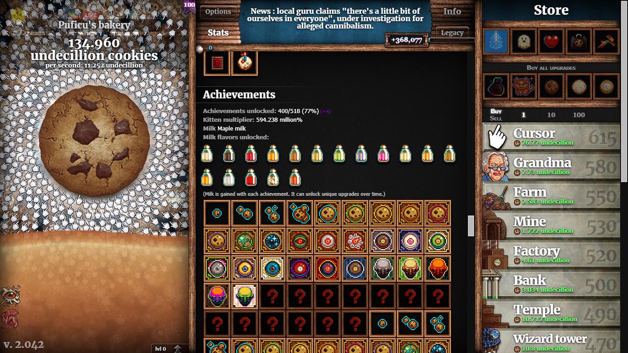 خرید بازی Cookie Clicker برای PC | خرید بازی اورجینال Cookie Clicker