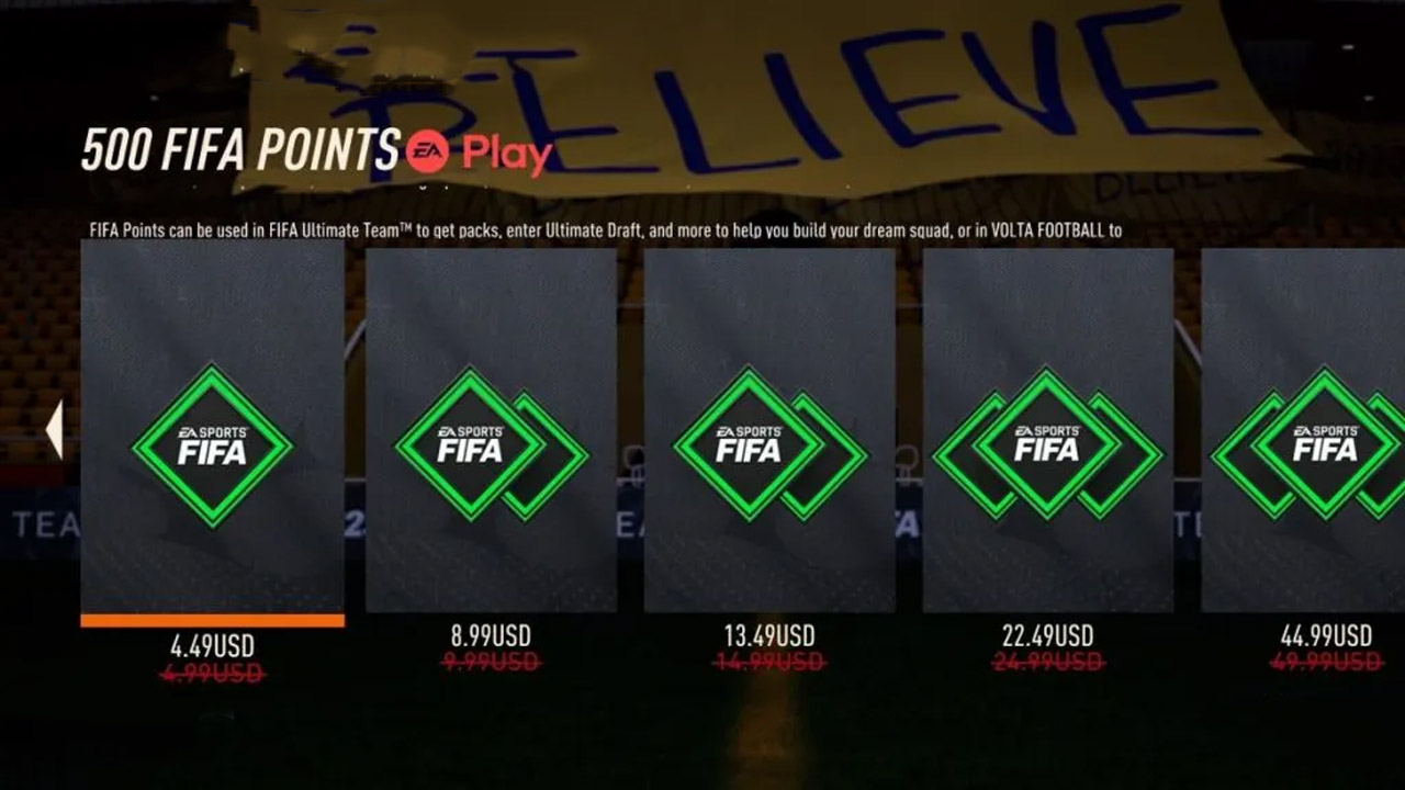 خرید FIFA 23 Points برای PC | خرید FIFA 23 Points