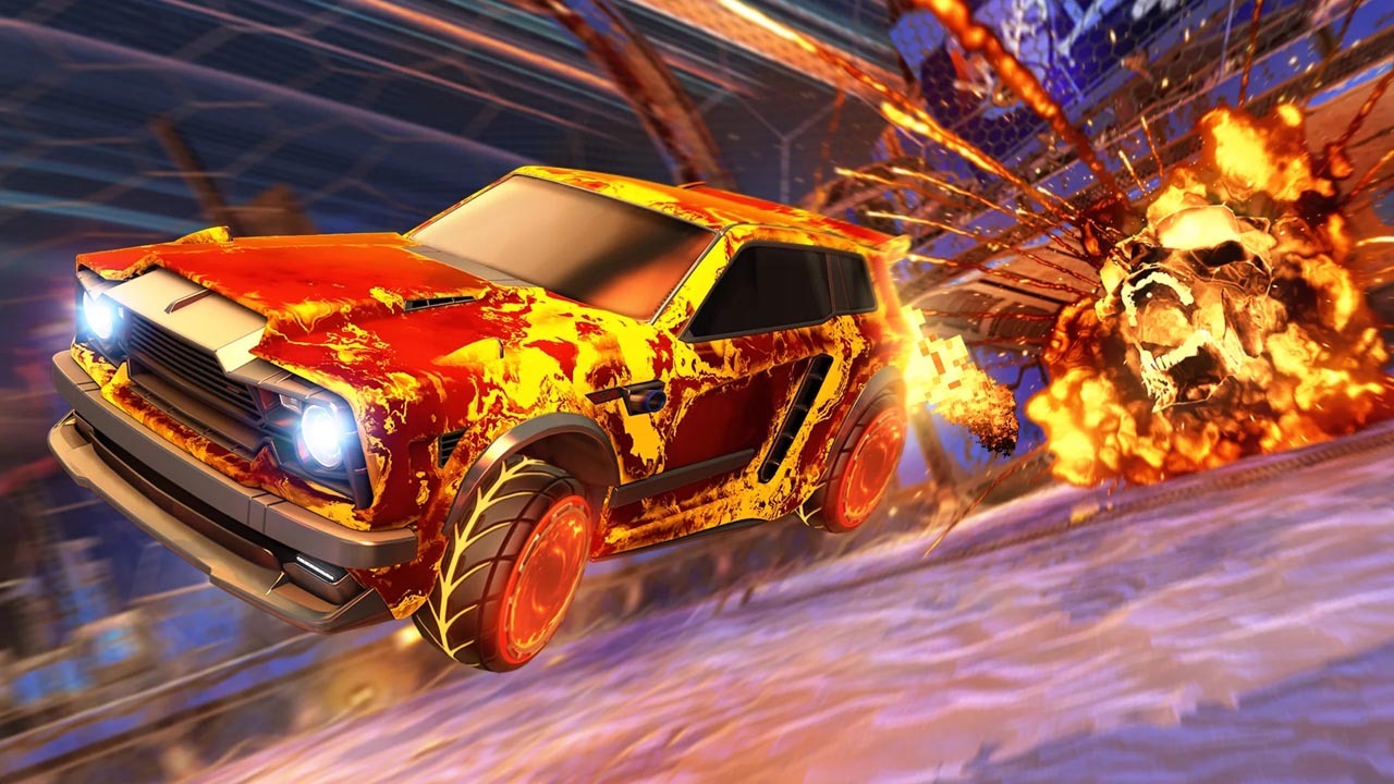 خرید بازی Rocket League - Red Hot Bundle برای PC | خرید راکت لیگ