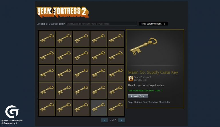 خرید کلید TF2 key | cdkeyshare.ir