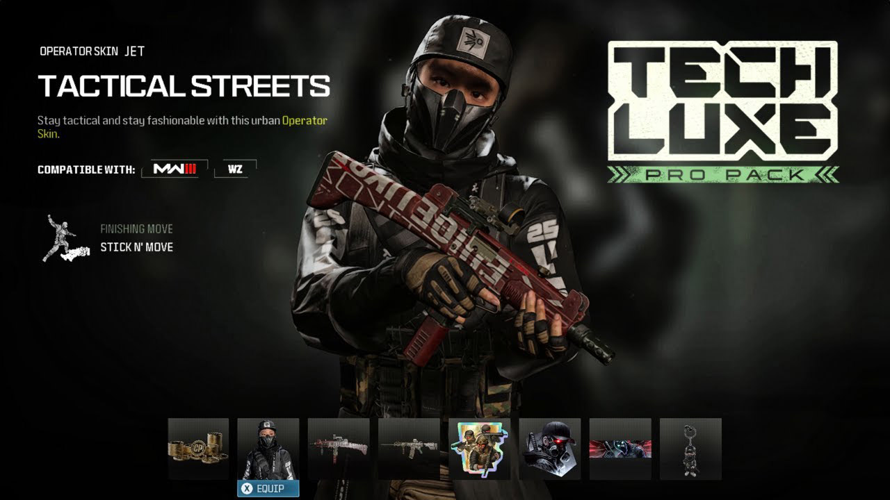 خرید بازی Call of Duty Tech Luxe Pro Pack برای PS4 و PS5