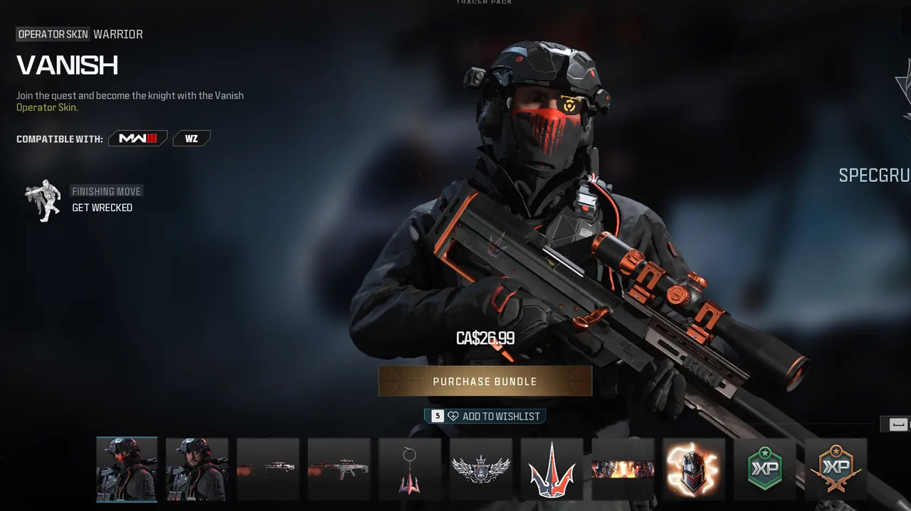 خرید Endowment (C.O.D.E.) Knight Recon: Tracer Pack مدرن وارفار 3