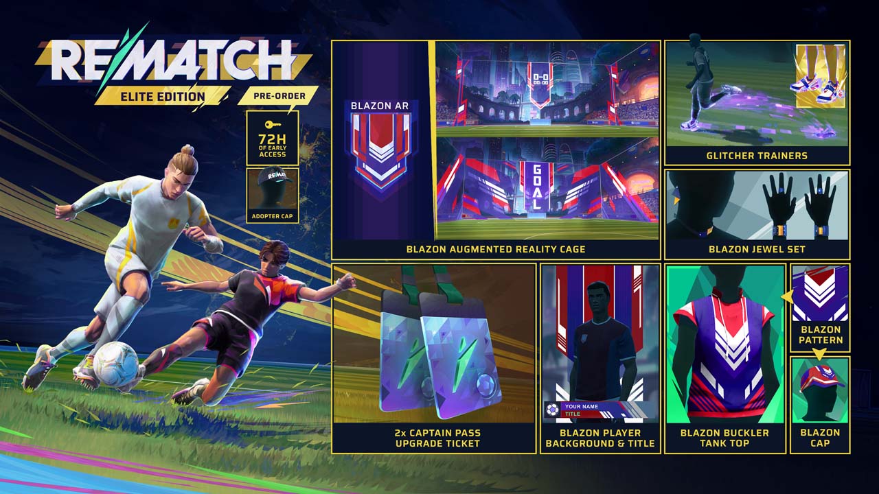 خرید بازی اورجینال REMATCH برای PC